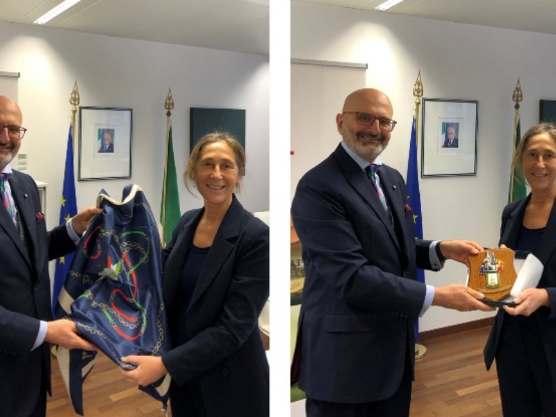 Ancri e Anfi e l'Ambasciatore Federica Favi | Il Giornale Italiano Mondo